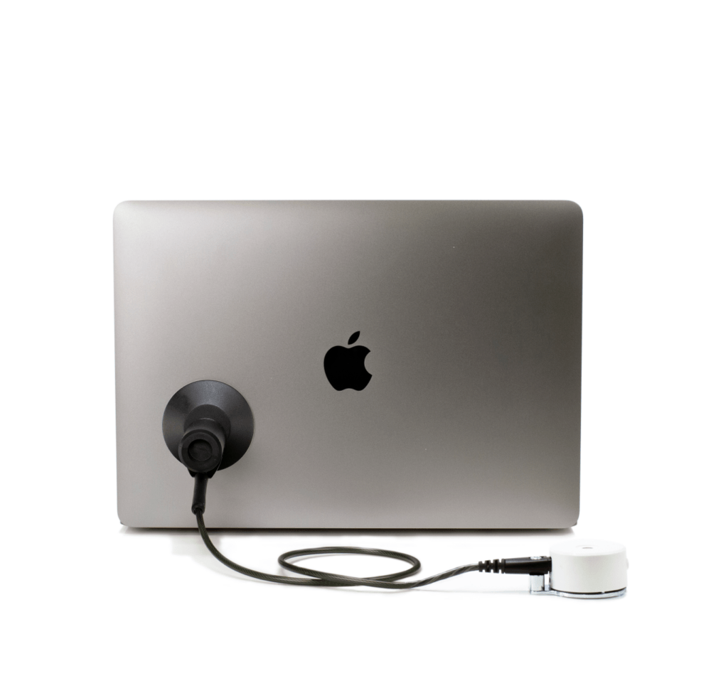 Enhanced security for display laptops - InVue