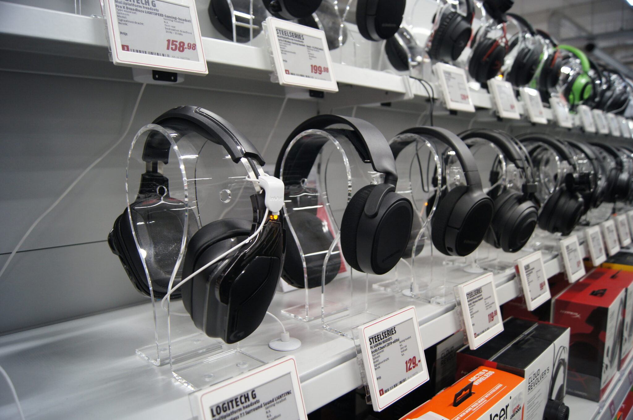 Retail Display Security for Game Consoles and Accessories